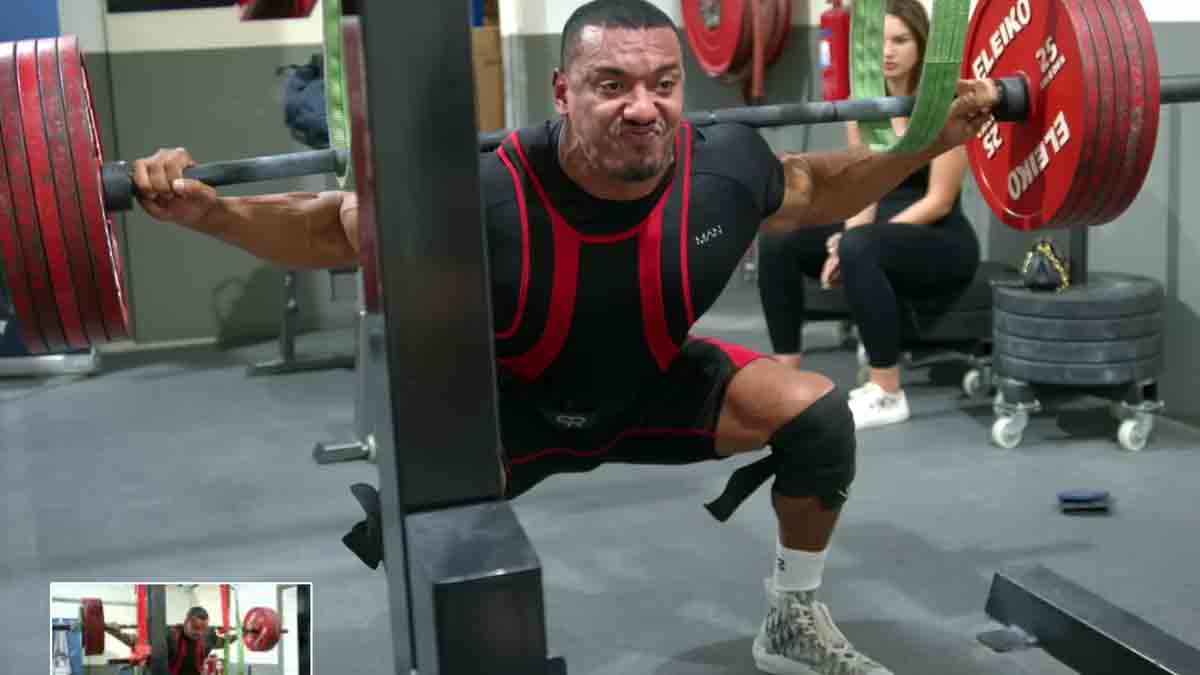 Larry Wheels Completes a Powerlifting Mock Meet & Compares His TRT ...
