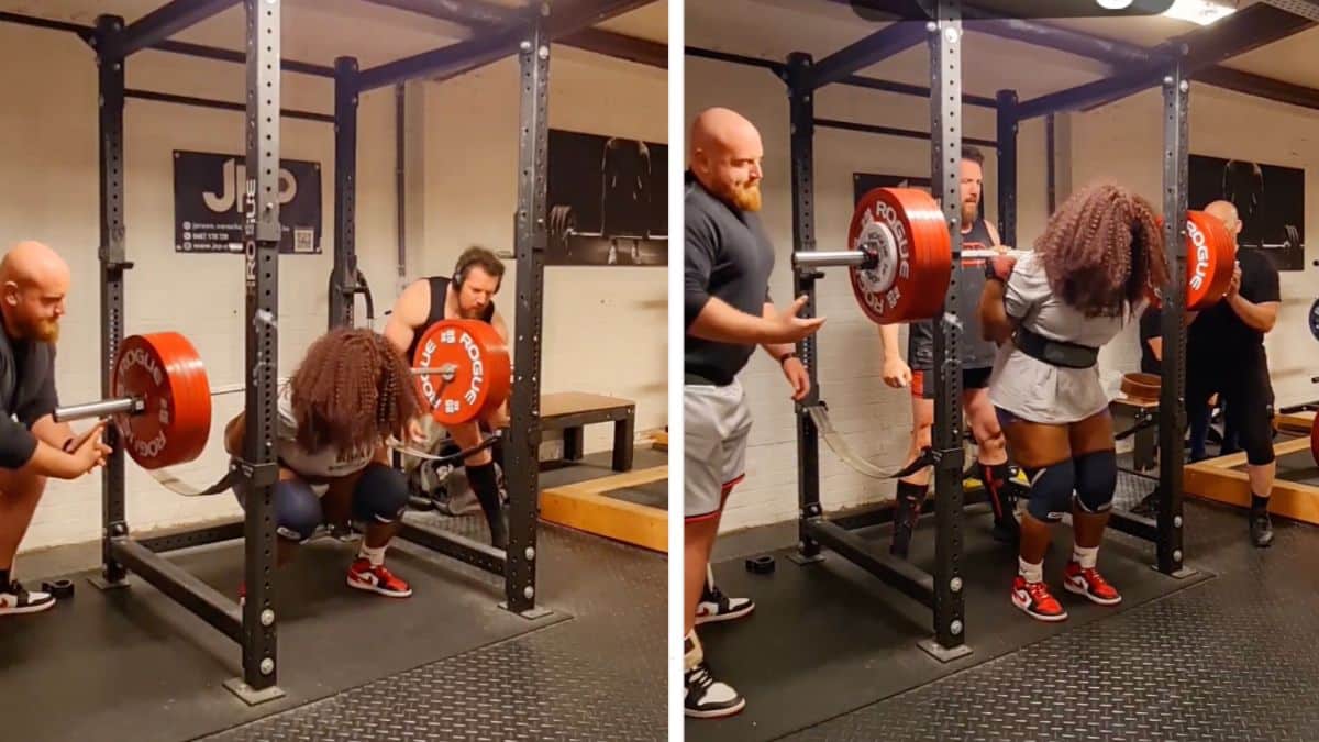 Powerlifter Sonita Muluh Lands 280-kg (617.3-lb) Raw Squat; Unofficial ...