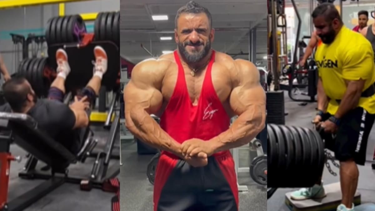 Hadi Choopan Looks Massive in 2023 Off-Season, Shares Brutal Row & Leg ...