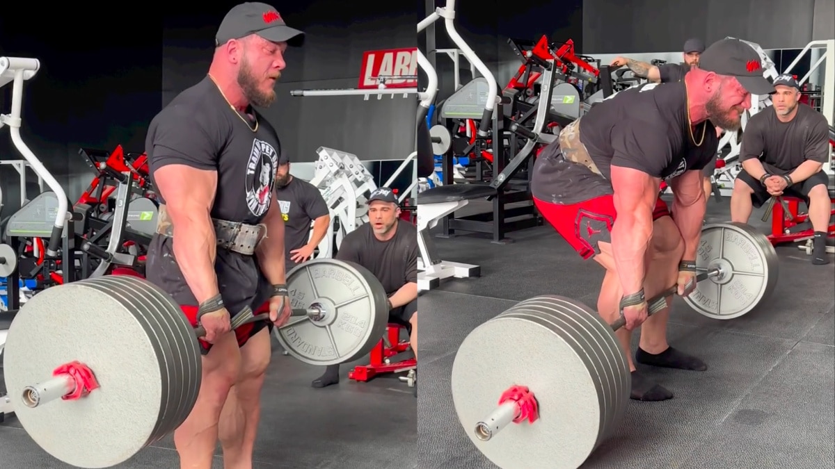 Hunter Labrada Scores New 585-lb (265.3-kg) Deadlift PR for 4 Reps in ...