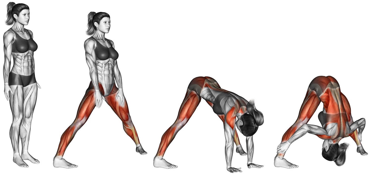 Unlock Flexibility: Prasarita Padottanasana for Strong Legs – Fitness Volt