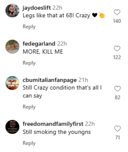 Tom Platz, 68, Shows Off Jaw-Dropping Ripped Quads in Latest Update ...