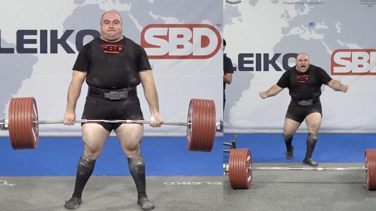 Powerlifter Temur Samkharadze (+120KG) Smokes 388-kg (855.4-lb) Raw ...