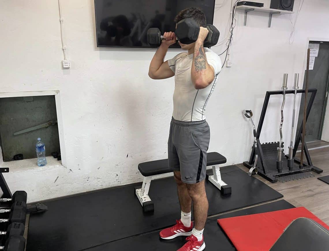 Dumbbell Push Press: Strengthen Deltoids and Build Power