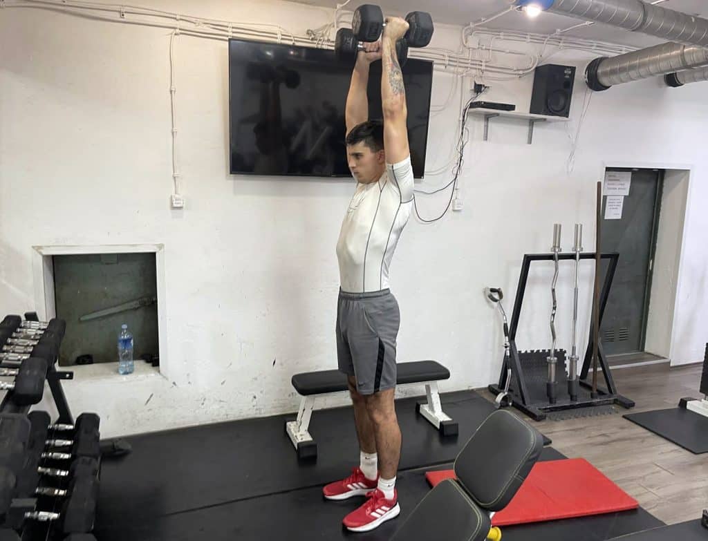 Dumbbell Push Press: Strengthen Deltoids and Build Power