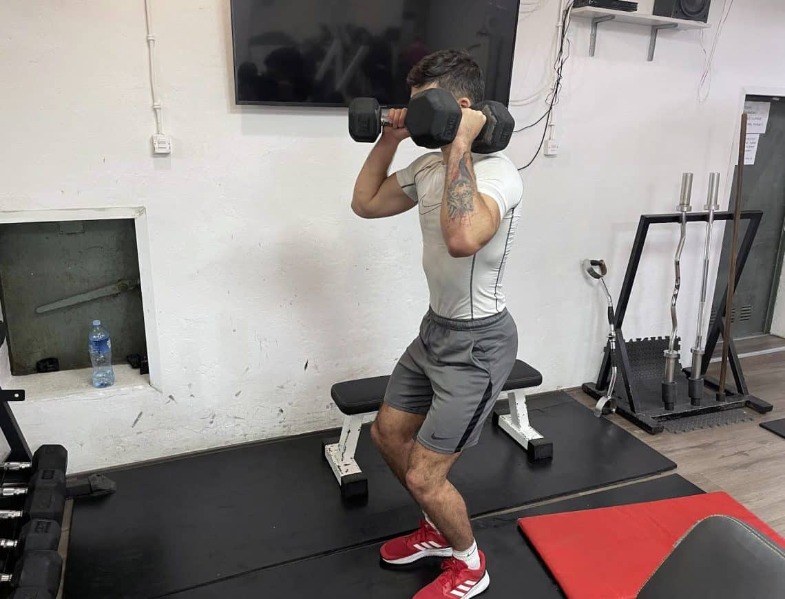 Dumbbell Push Press: Strengthen Deltoids and Build Power