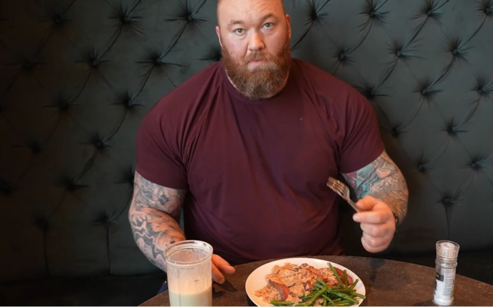 Hafthor Bjornsson Shows Off His 8,000+ Calorie Full Day Of Eating in ...