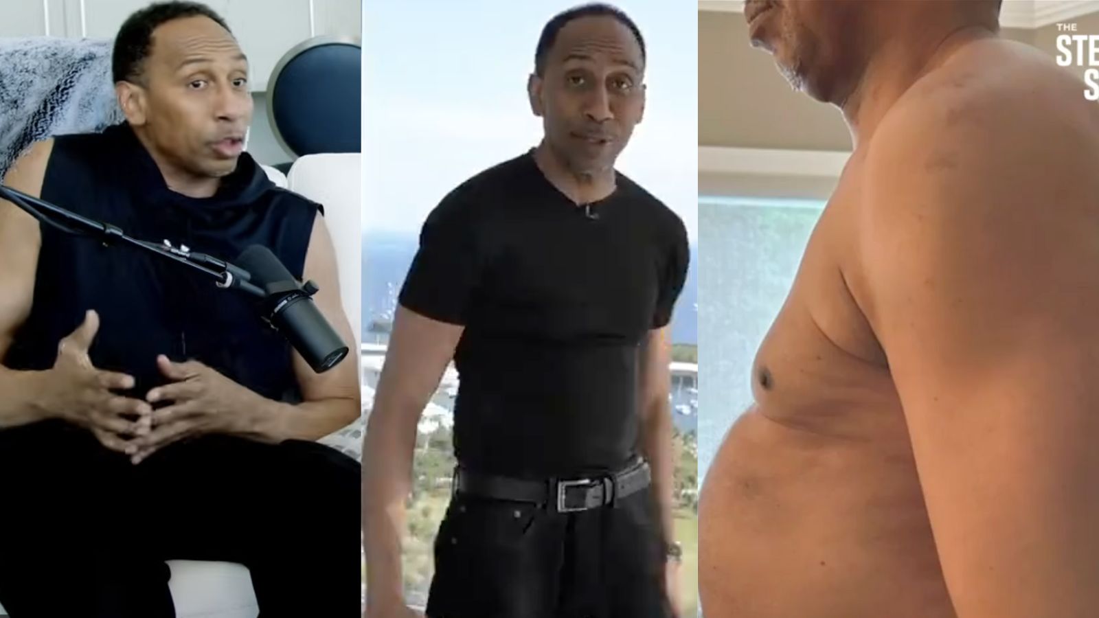 Stephen A. Smith Talks Body Transformation: 'No Ozempic, No Steroids ...
