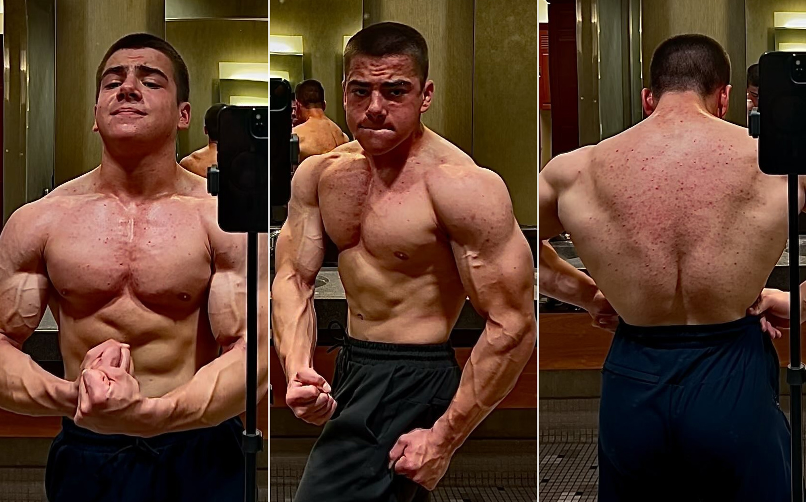 14-Year-Old Shows Off Physique After Steroid Use: 'Watch What Tren Did ...