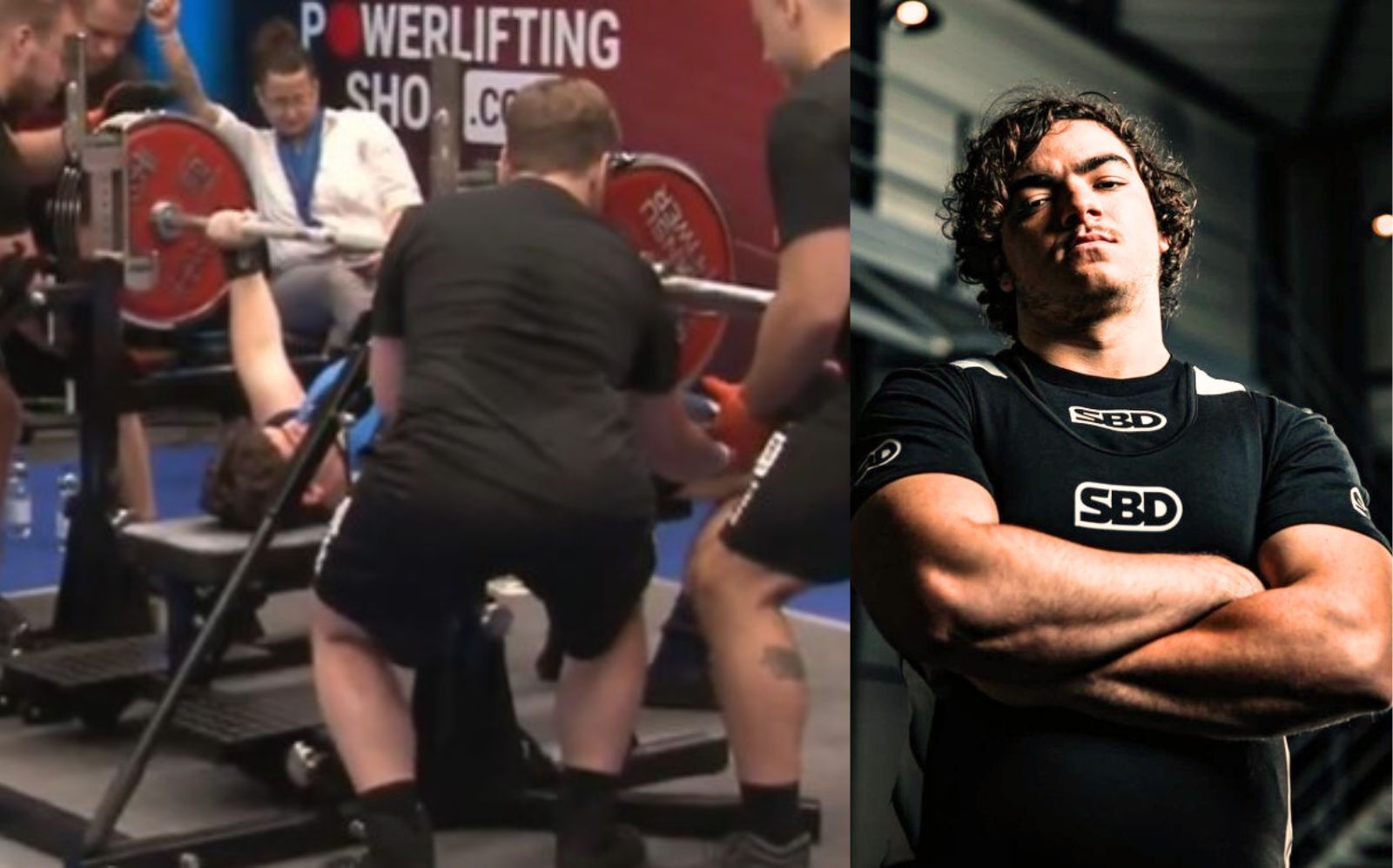 Malik Bernoussi Triolet (93KG) Sets New 225.5-kg (497.1-lb) Raw Bench ...
