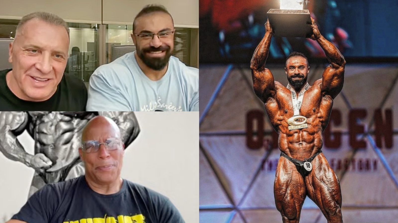 Terrick El Guindy, Shawn Ray Join Behrooz Tabani 10 Weeks from 2024 Mr ...