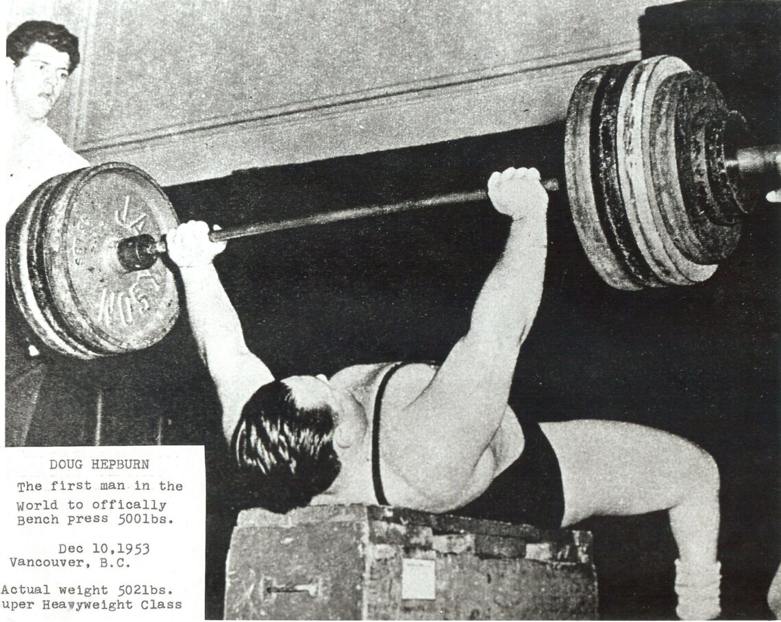 The Doug Hepburn Method Combining Low Reps with Volume for Incredible ...