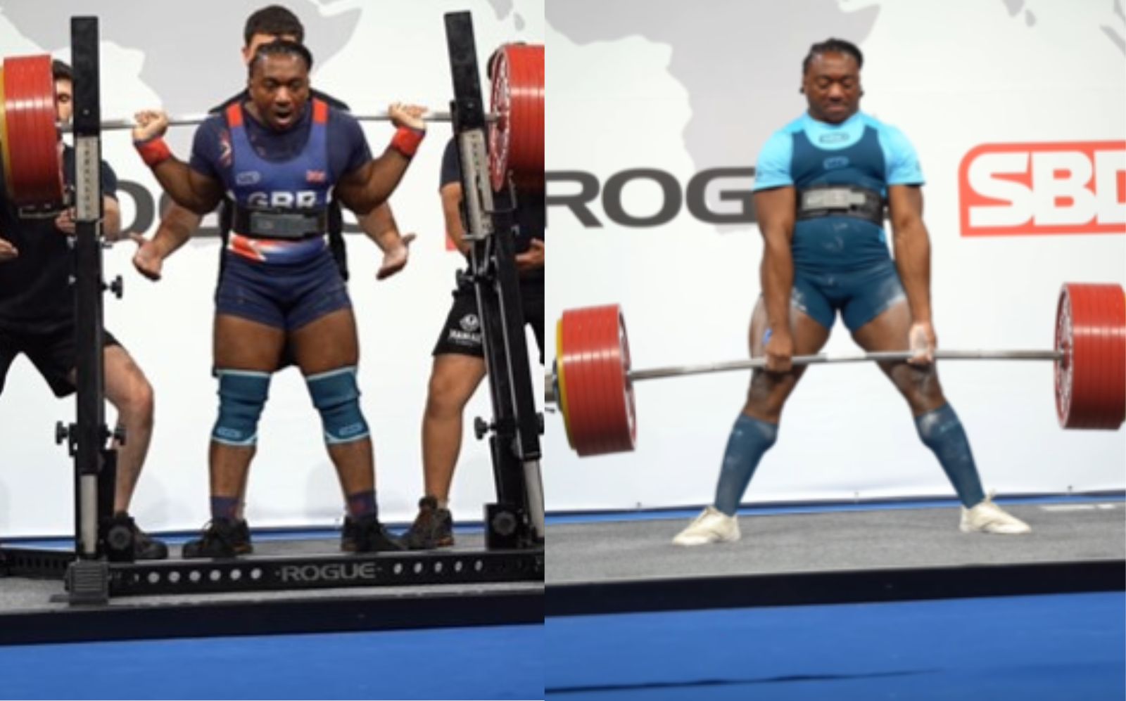 Ade Omisakin (83KG) Sets 861-kg (1,898.2-lb) Raw Total IPF World Record at 2024 IPF Western ...