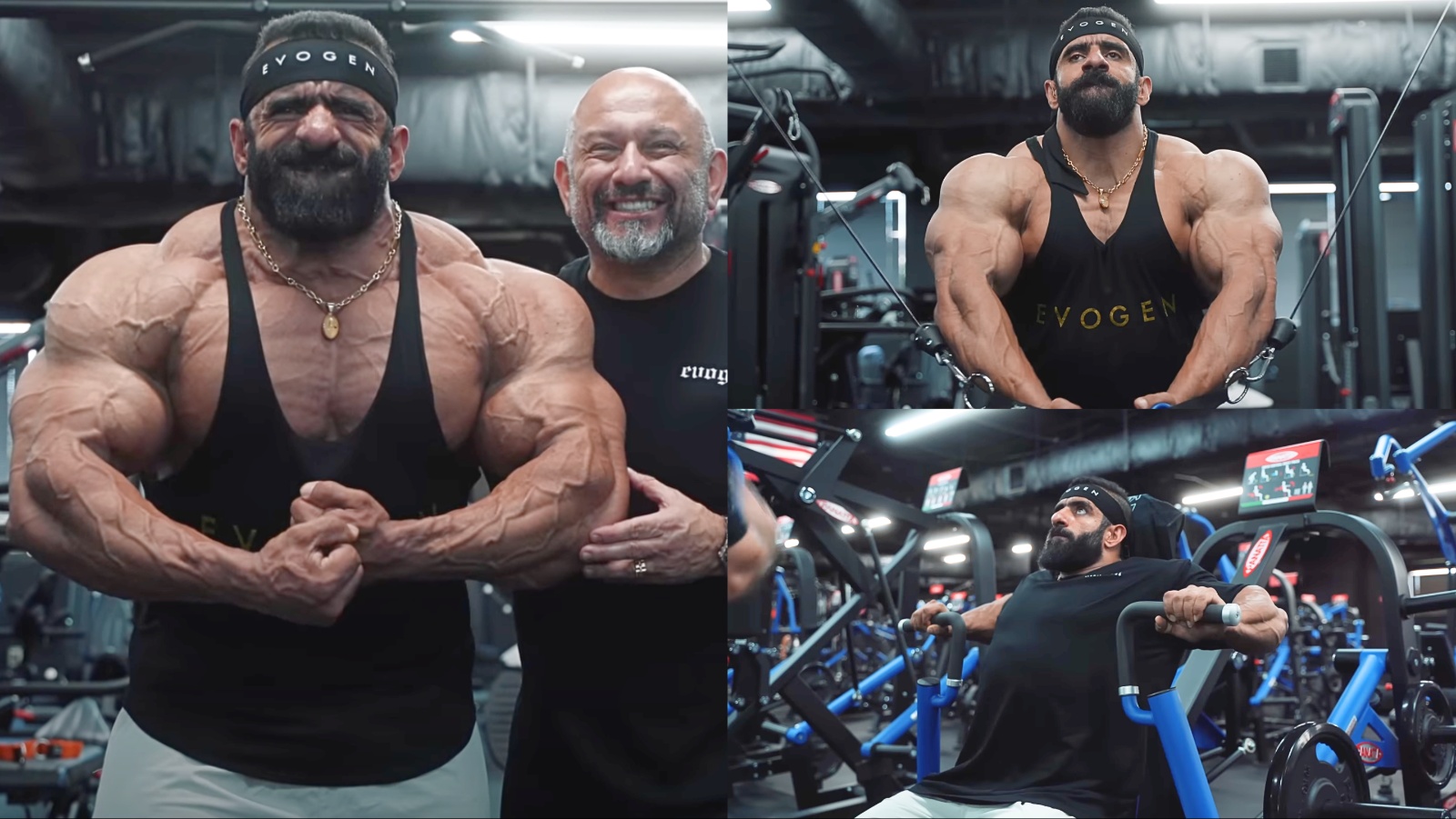 Hadi Choopan Arrives in the US, Crushes Chest Training Session With ...