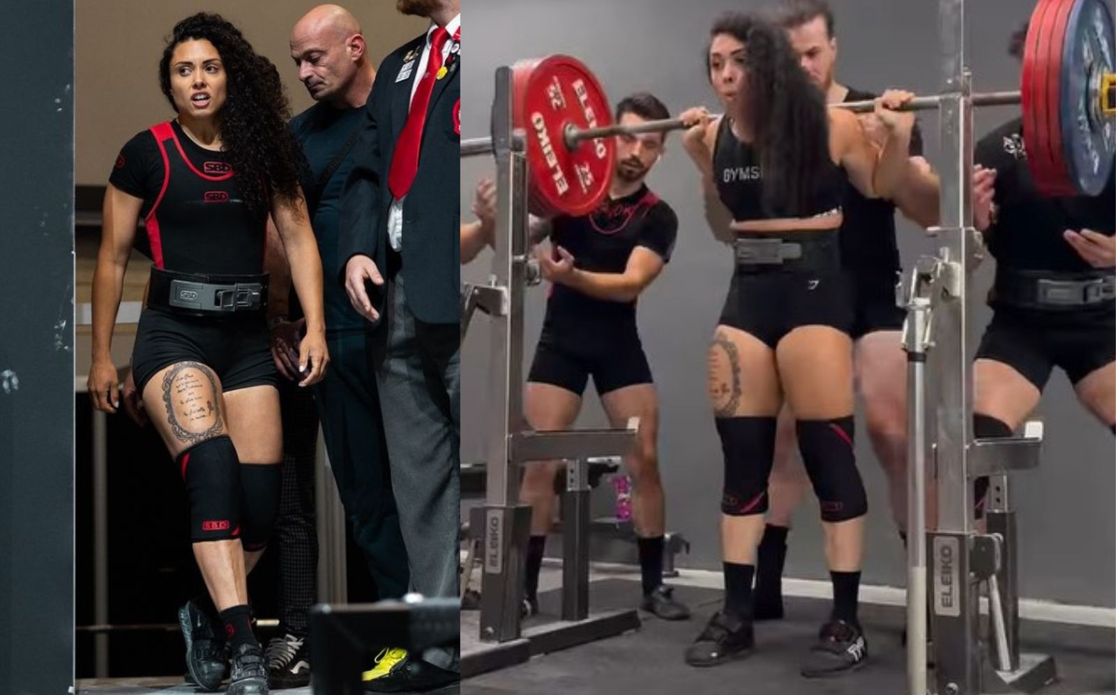 Prescillia Bavoil (63KG) Crushes a 213.5-kg (470.7-lb) Raw Squat Unofficial IPF World Record in ...