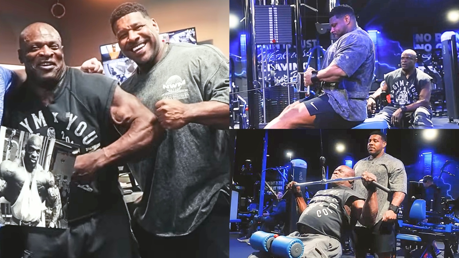 Ronnie Coleman and Nathan De Asha Join Hands for Old School 90s Back Workout – Fitness Volt
