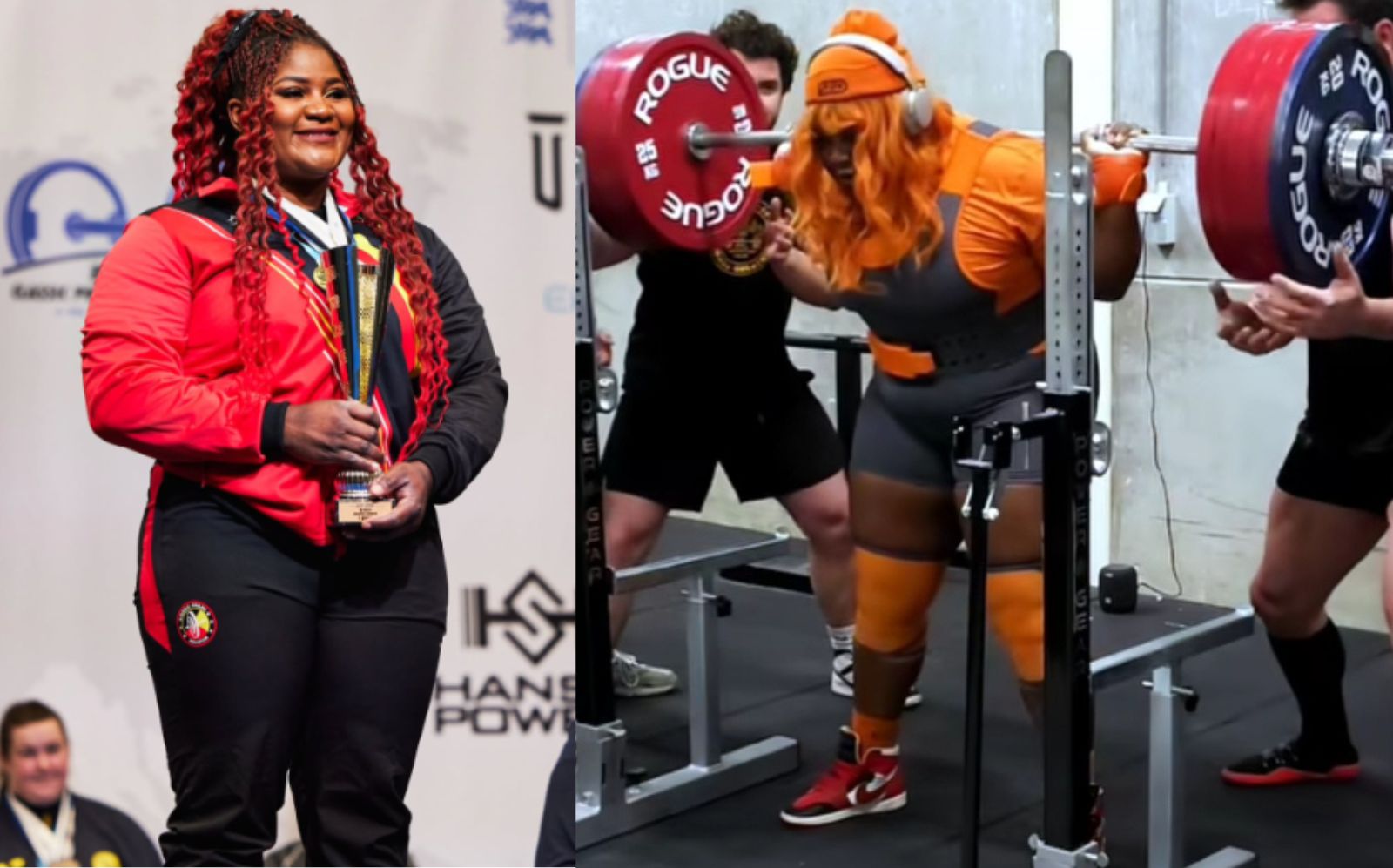 Sonita Muluh (+84KG) Crushes a 318-kg (701.1-lb) Raw Squat Unofficial ...