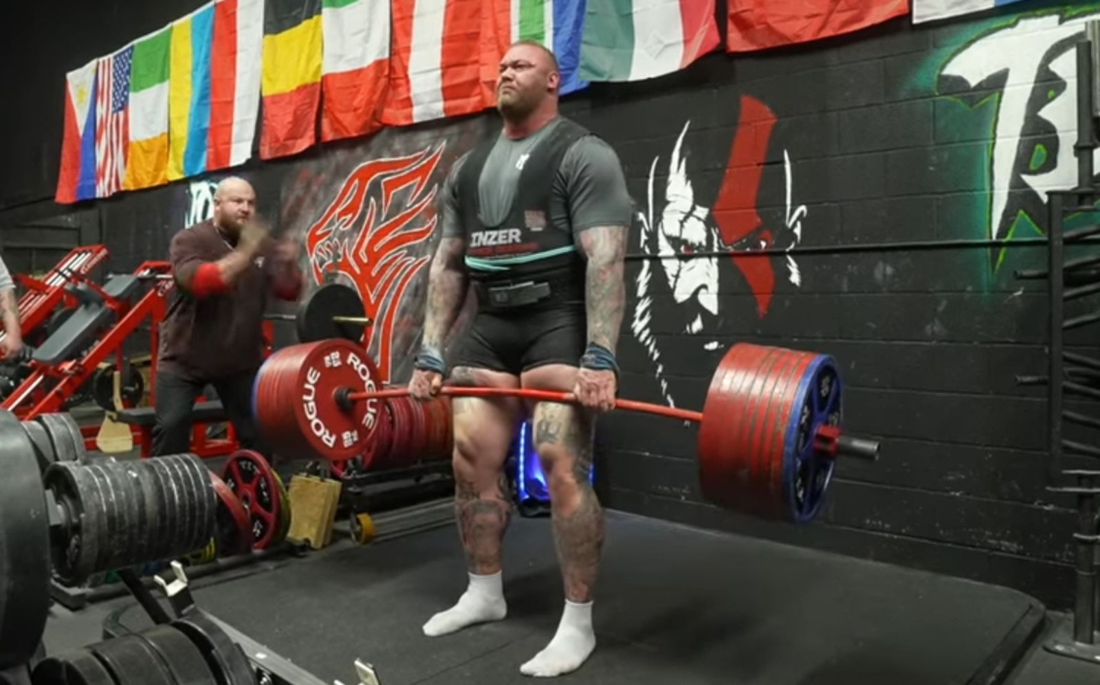 Hafthor Bjornsson Pleased with Strength Gains After 460-kg Deadlift in ...