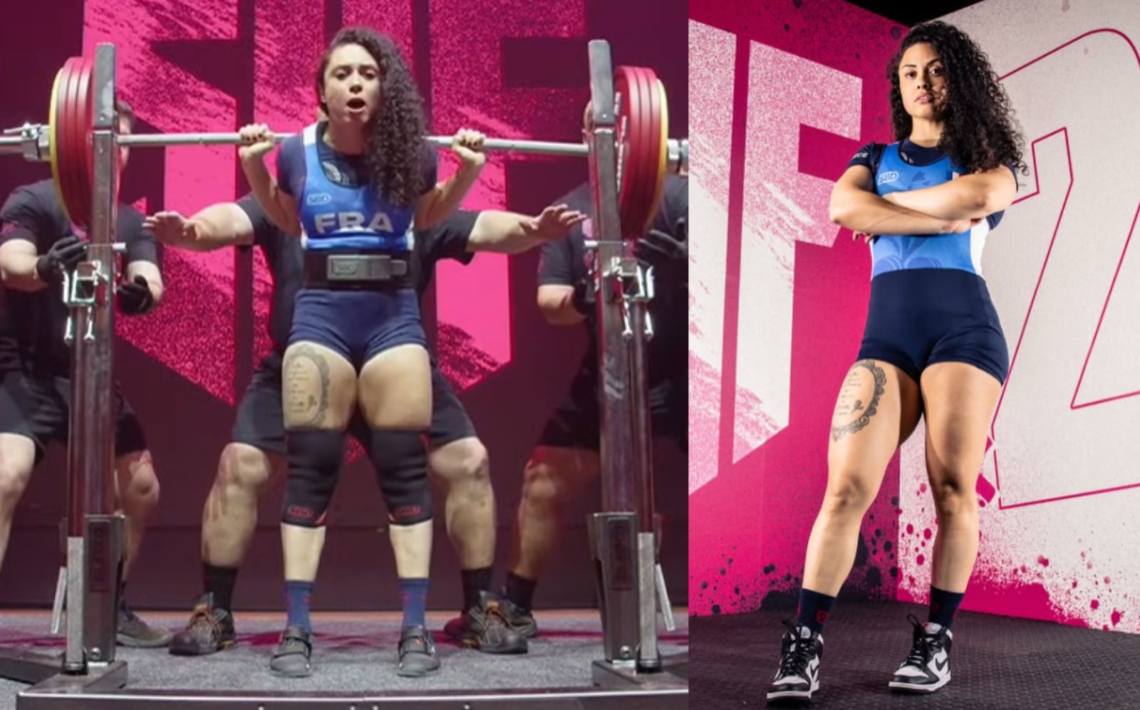Prescillia Bavoil (63KG) Sets 214-kg (471.8-lb) Raw Squat IPF World Record at 2025 Sheffield ...