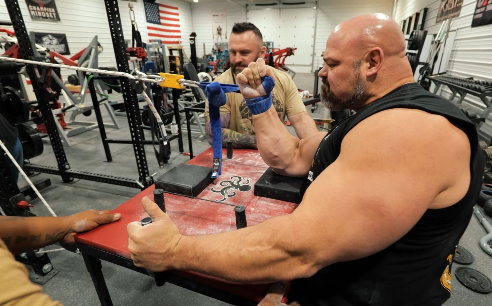 Brian Shaw Acquires Unique ‘Beast Caged’ Arm Wrestling Tool to “Build ...