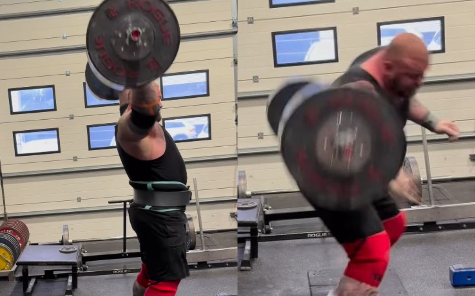Hafthor Bjornsson Narrowly Avoids Injury After Dropping Over 200-kg ...