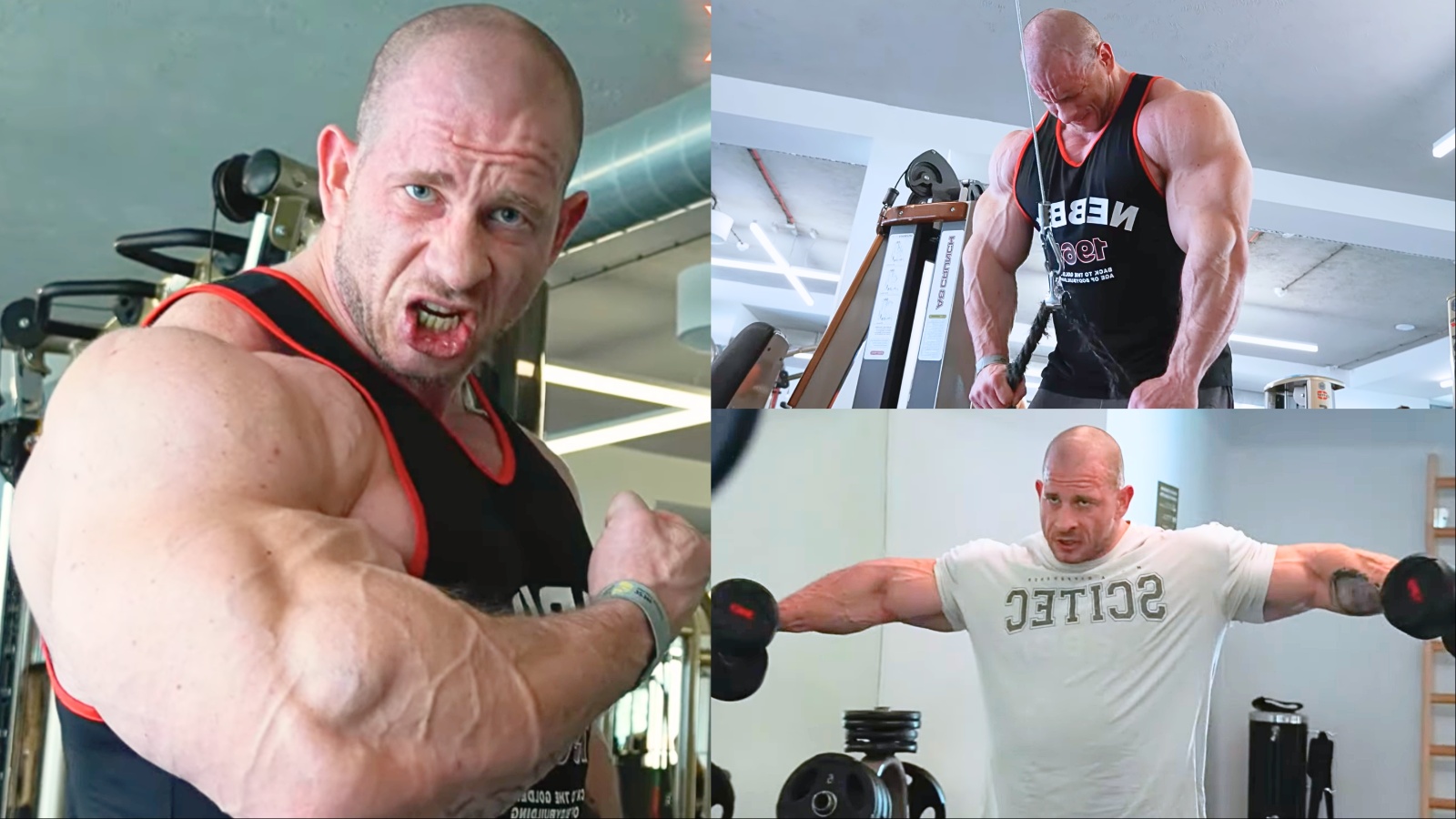 Bodybuilder Michal Krizo Dials in Shoulder and Triceps Workout 13 Weeks ...