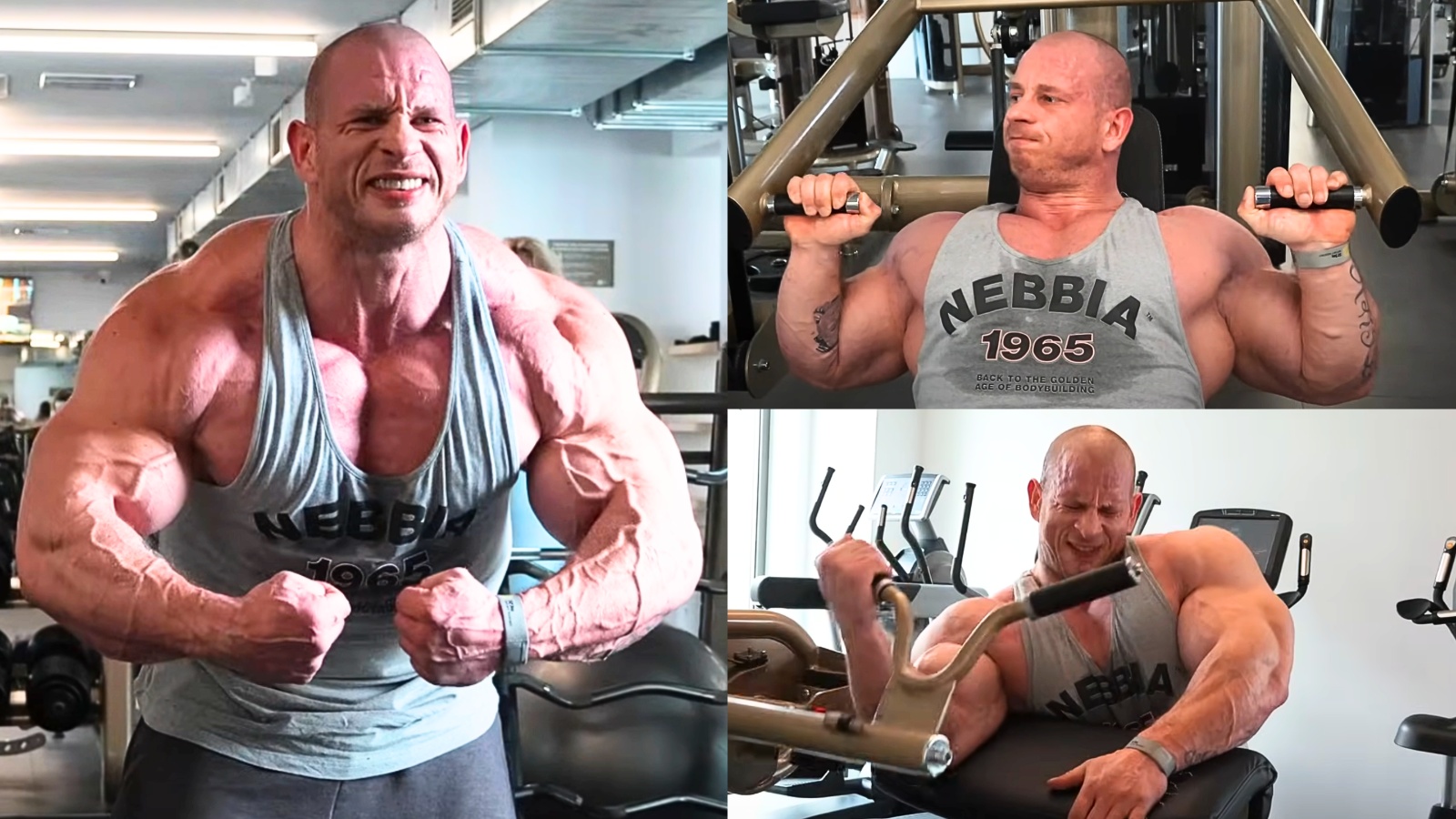 Michal Krizo Gaining Mass by Increasing Intensity in Chest and Biceps ...