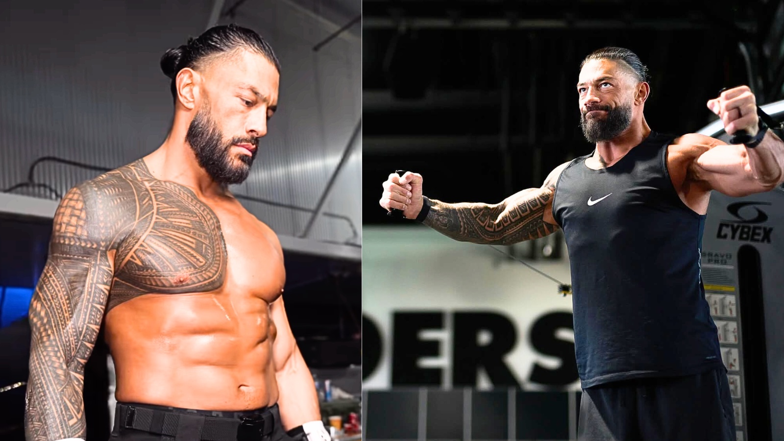 WWE Star Roman Reigns Crushes Intense Upper Body Workout for ...