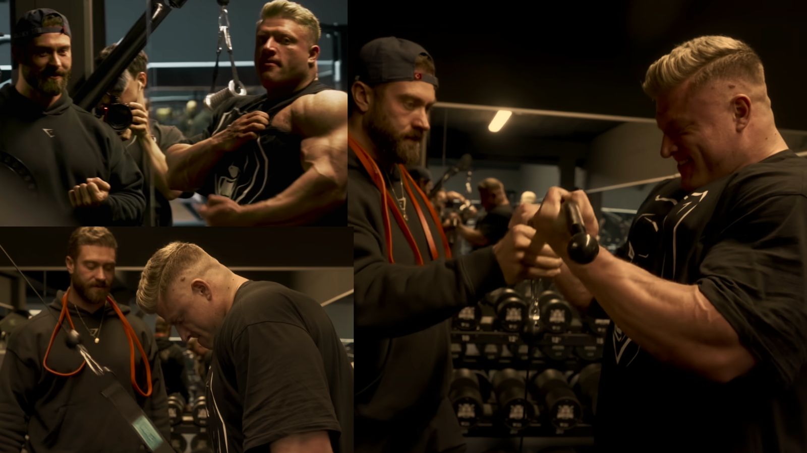 Urs Kalecinski Shows Chris Bumstead Around New Private Gym Before Arm ...