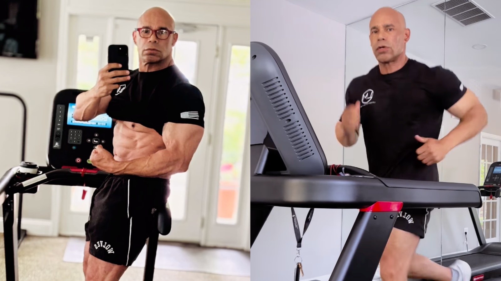 Kevin Levrone Shows Off Huge Biceps & Ripped Six-Pack at 60 Years Old ...