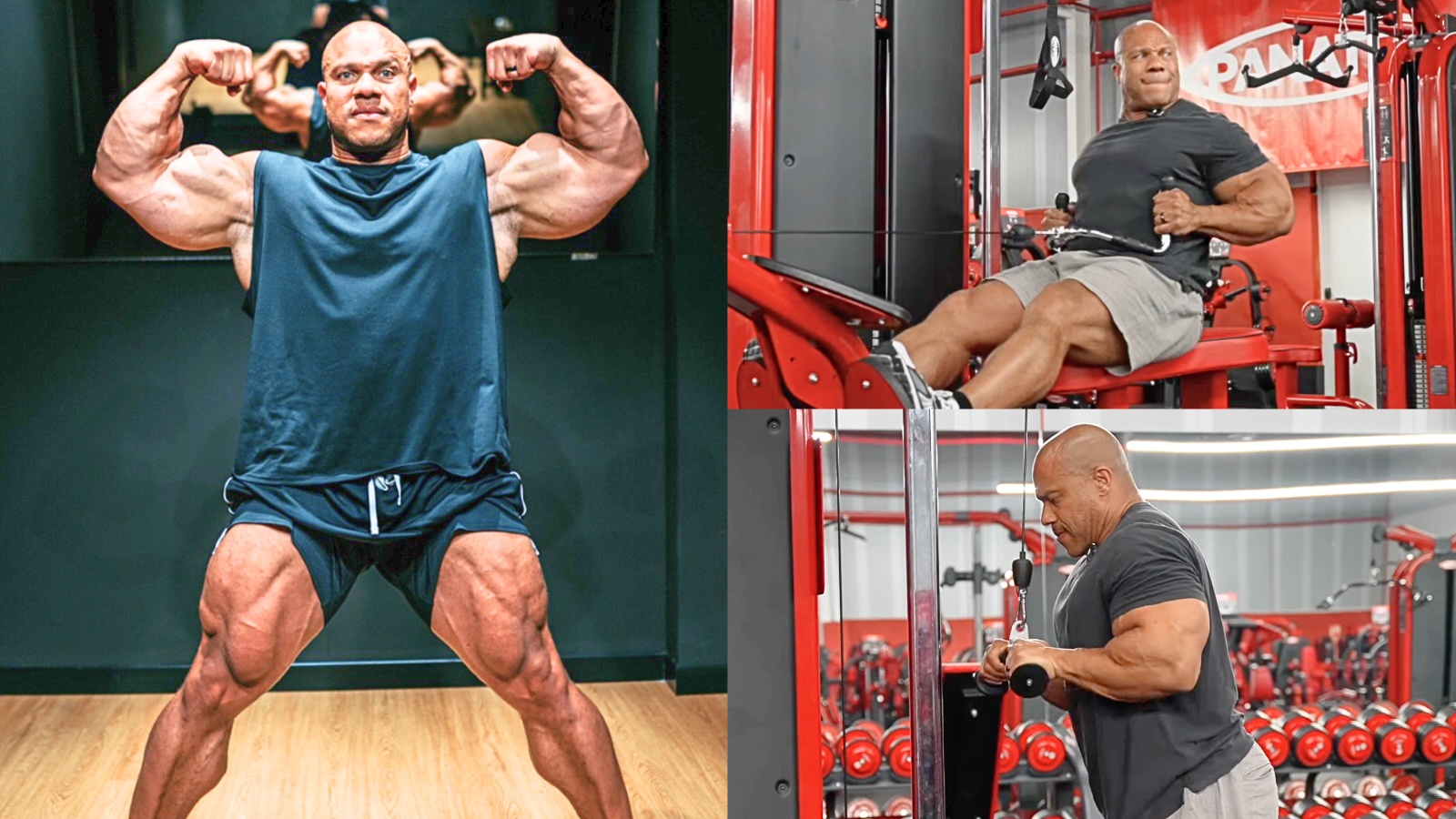 Phil Heath Prioritizes Controlled Reps and Muscle Contraction During ...