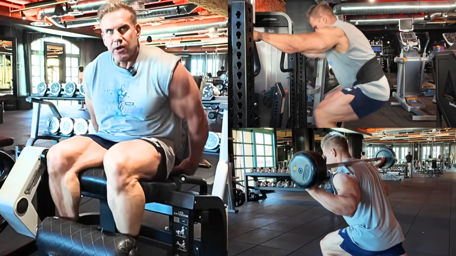 Jay Cutler Tackles a Tough Leg Workout Using His Signature Pyramid ...
