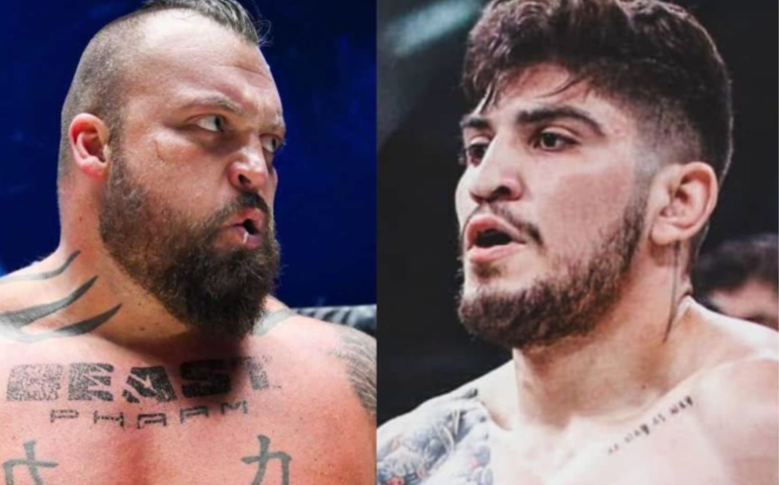 Eddie Hall & Dillon Danis Tease a Potential Fight on Social Media ...