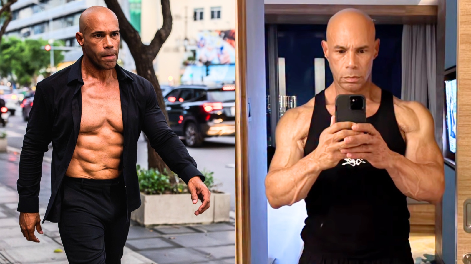 Kevin Levrone Shows Off Lean Physique With Ripped Six-Pack in ...
