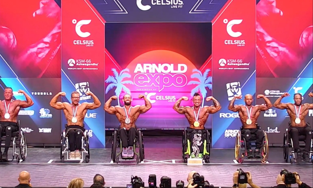 2026 Arnold Classic Pro Wheelchair Results — James Berger Wins ...