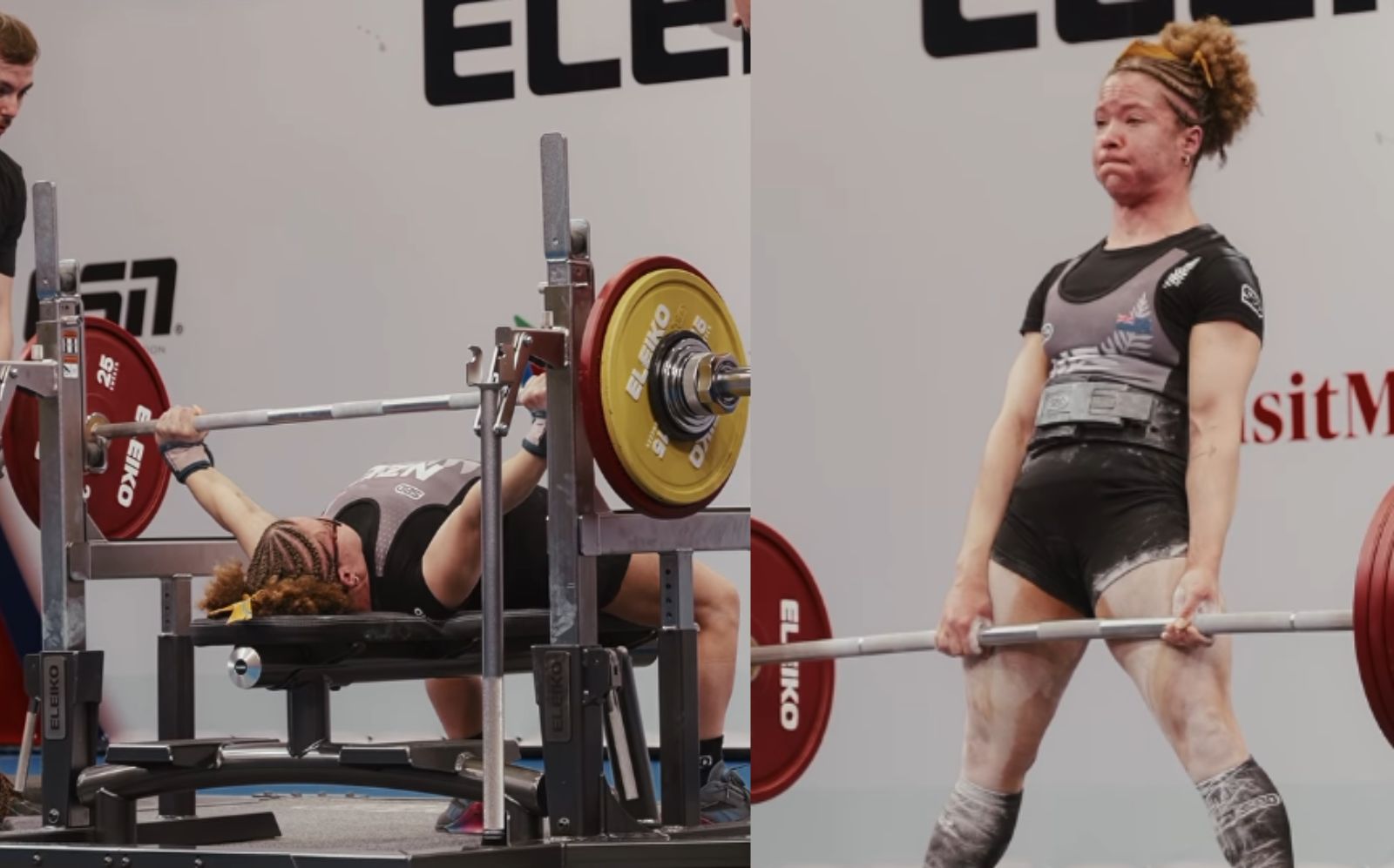 Megan-Li Smith (U52KG) Breaks Raw Bench Press & Total World Records to ...